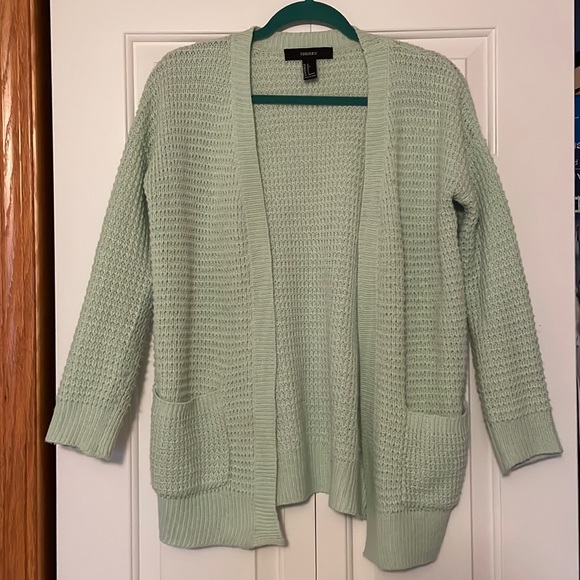 Forever 21 | Sweaters | Sage Green Knit Cardigan | Poshmark